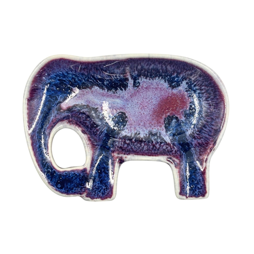 Ceramic Elephant Trinket Dish - Assorted | EarthsElements Wholesale