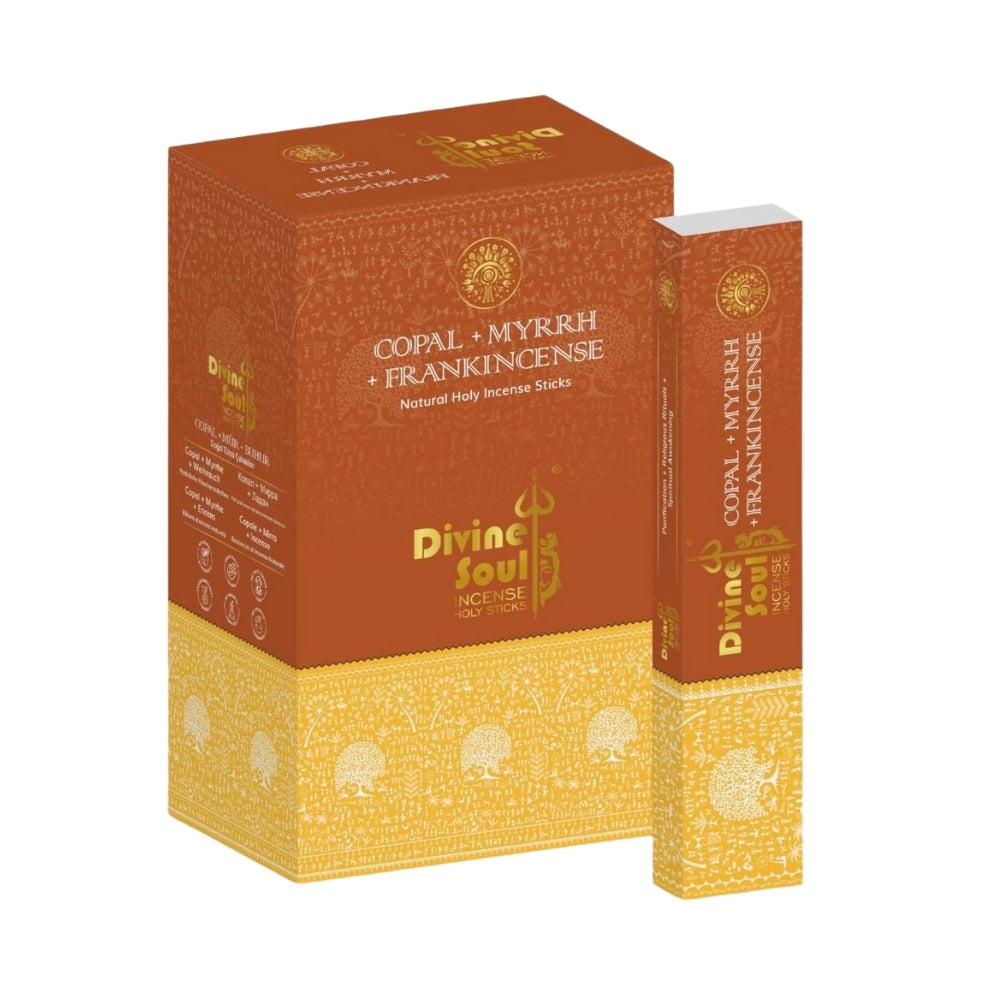 Divine Soul - Copal + Myrrh + Frankincense | EarthsElements Wholesale